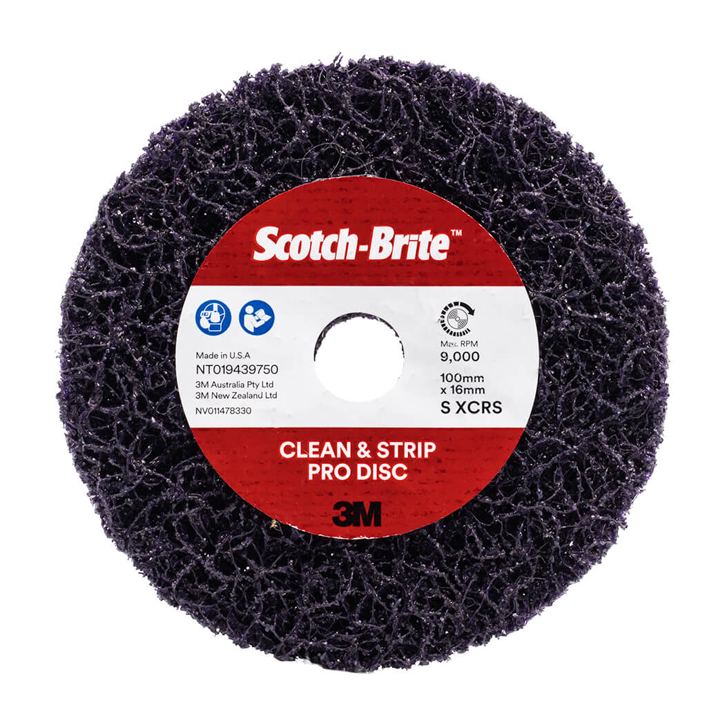 3M™ Scotch-Brite™ Clean & Strip XT Pro Disc: 100mm x 16mm | Linkup Online
