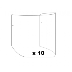 DeVilbiss ProViSOR Tear Off Visors - 10 Pack | Linkup Online