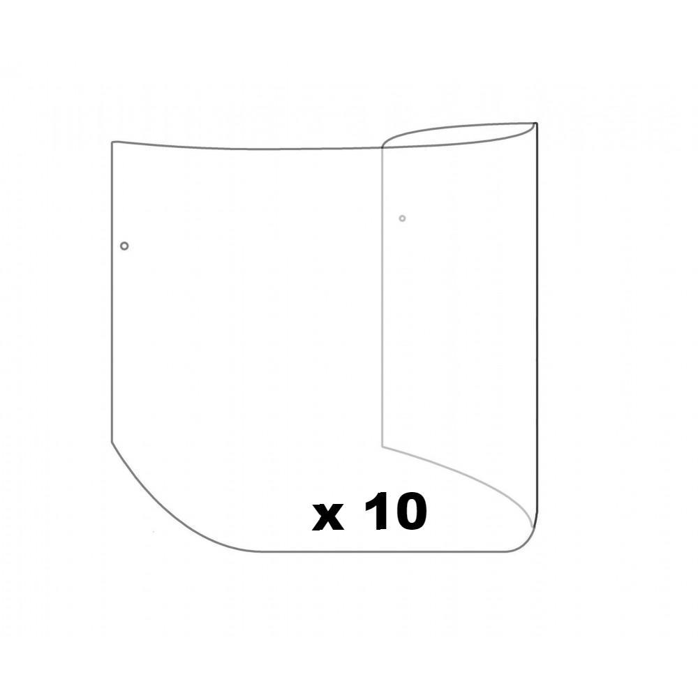 DeVilbiss ProViSOR Tear Off Visors - 10 Pack | Linkup Online
