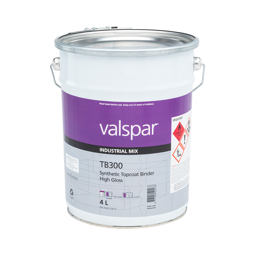 Valspar (VIM) TB300 Synthetic Topcoat Binder High Gloss 3.2L | Linkup Online