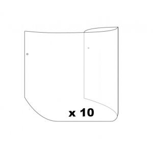 DeVilbiss ProViSOR Tear Off Visors - 10 Pack | Linkup Online