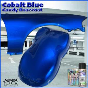 DNA® Custom Aerosols Candy Basecoat: Cobalt Blue - Aerosol | Linkup Online